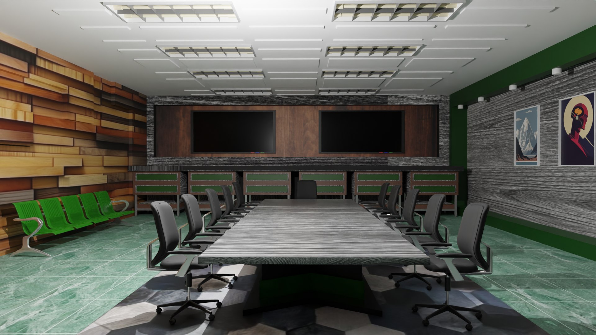 3D Model Meeting Room - TurboSquid 2164785