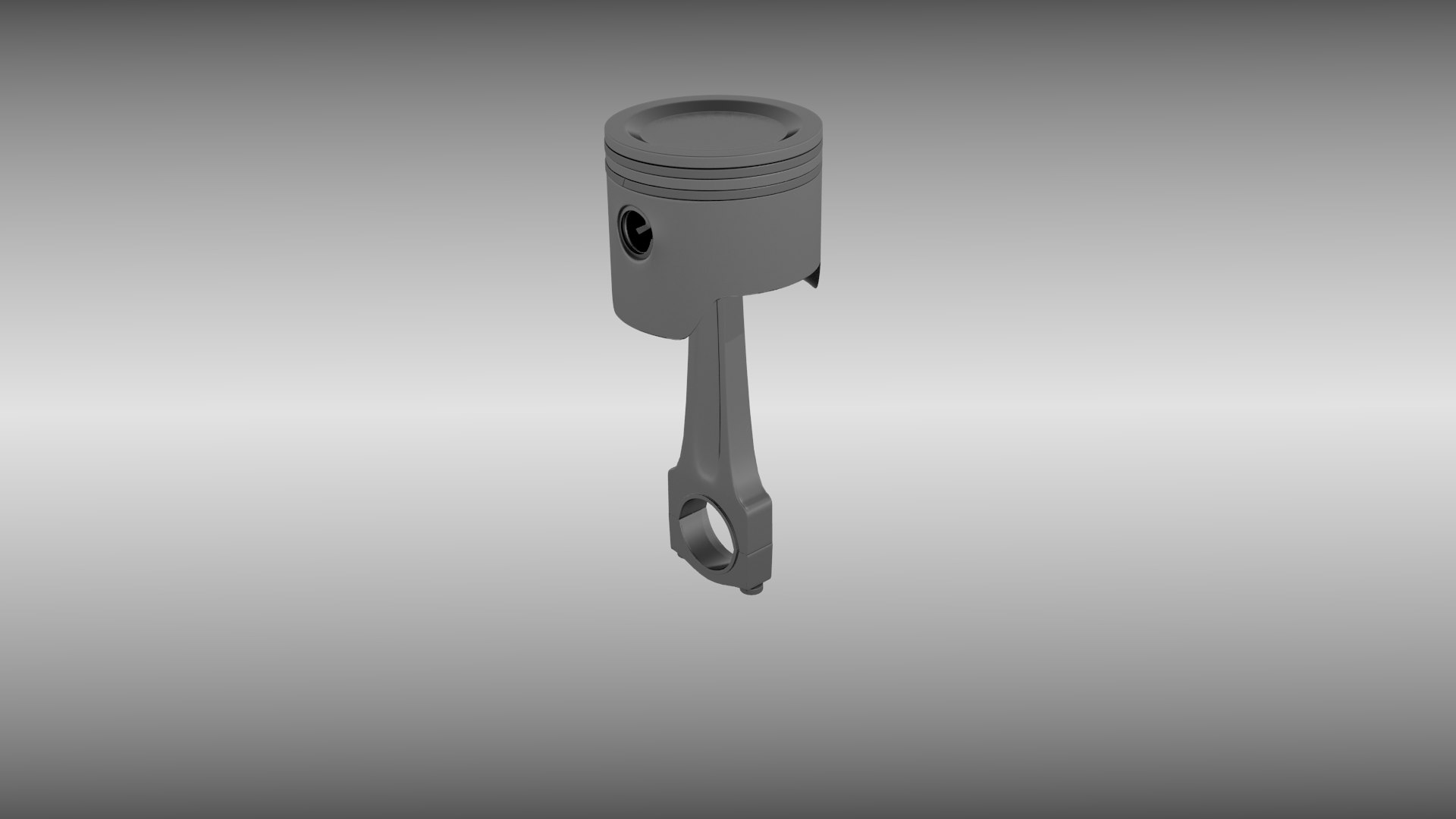 Piston Assembly 3d Obj