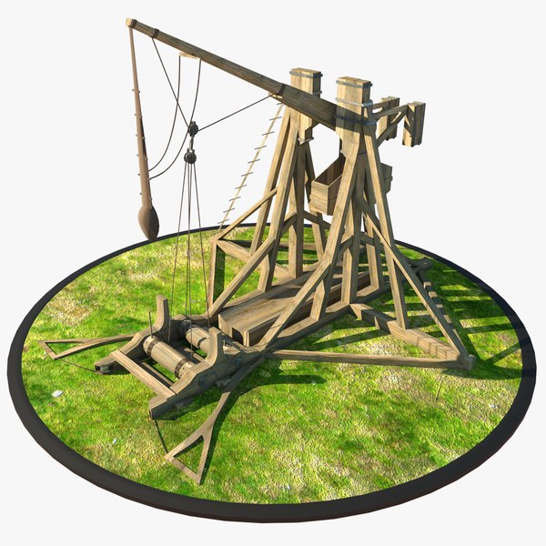 3d medieval trebuchet