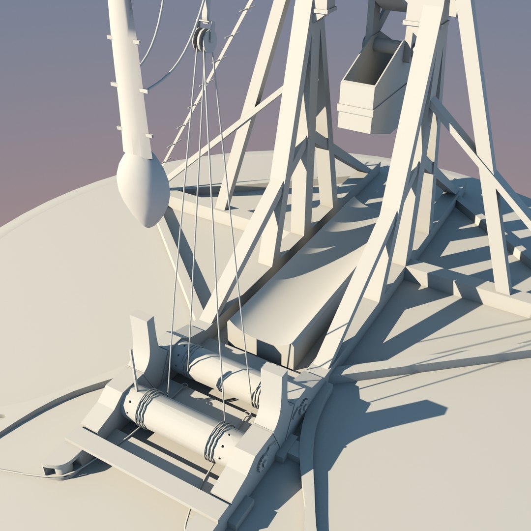3d Medieval Trebuchet