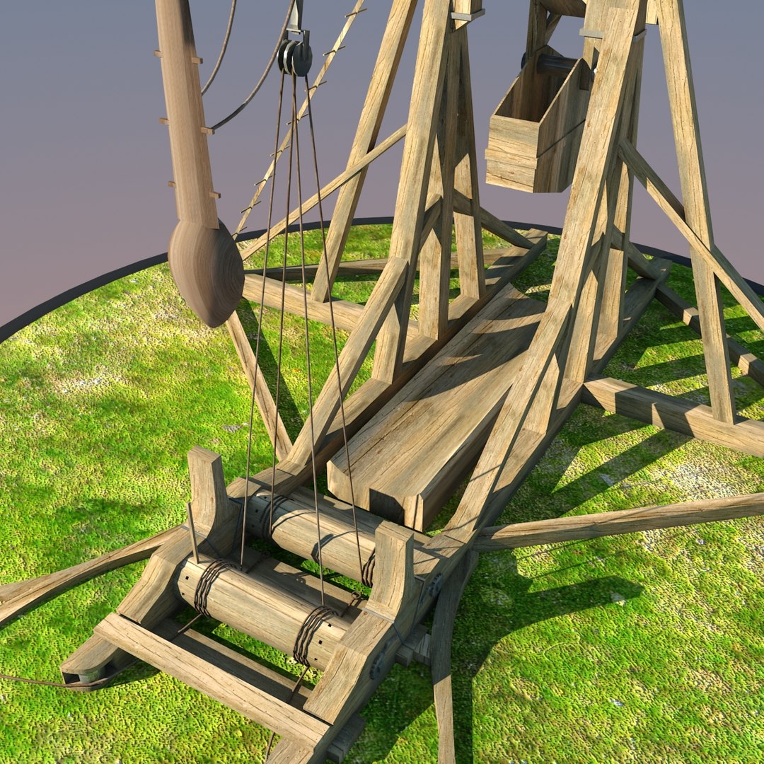 3d Medieval Trebuchet