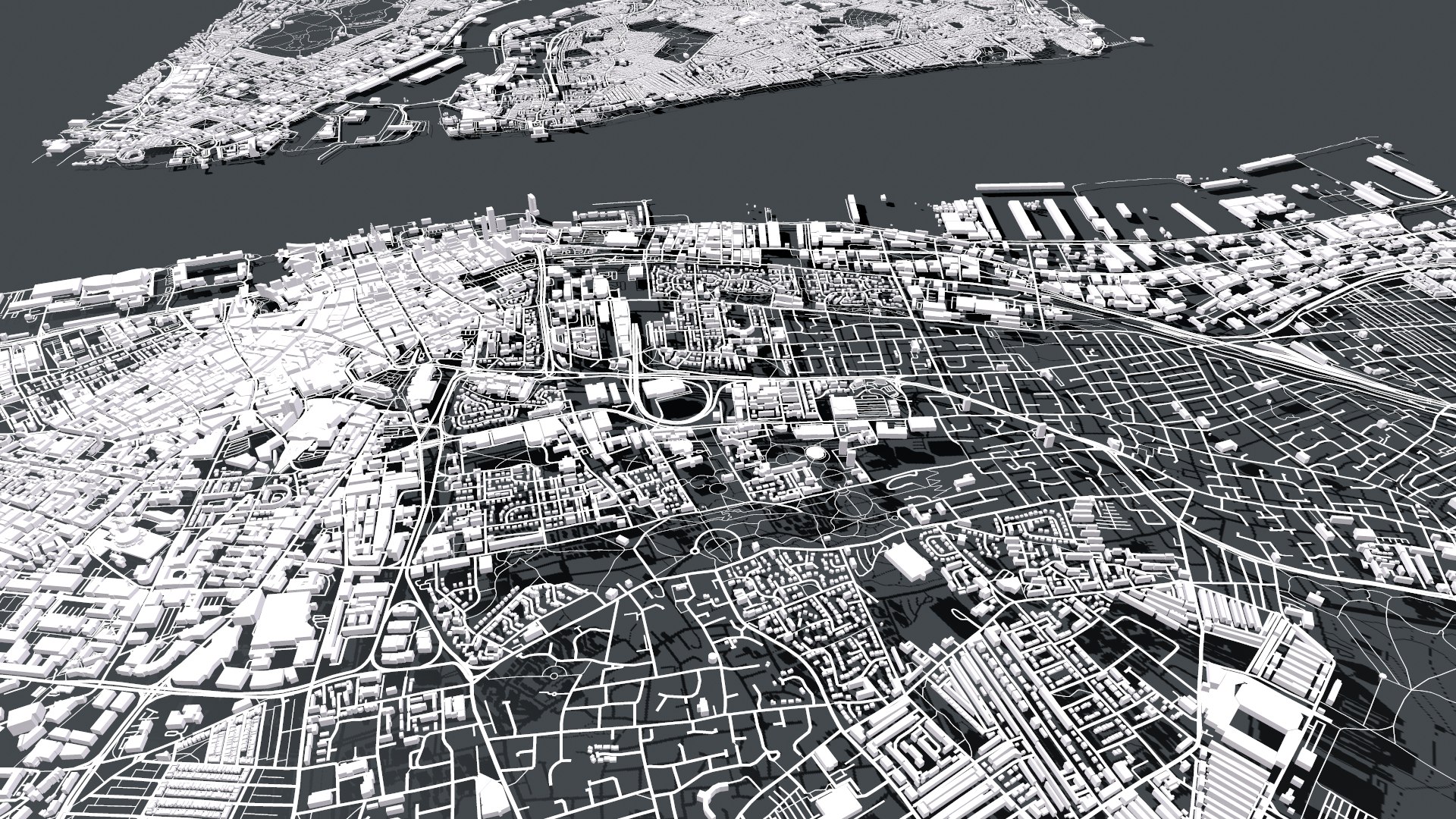 Cityscape Liverpool England 3D Model - TurboSquid 1736097