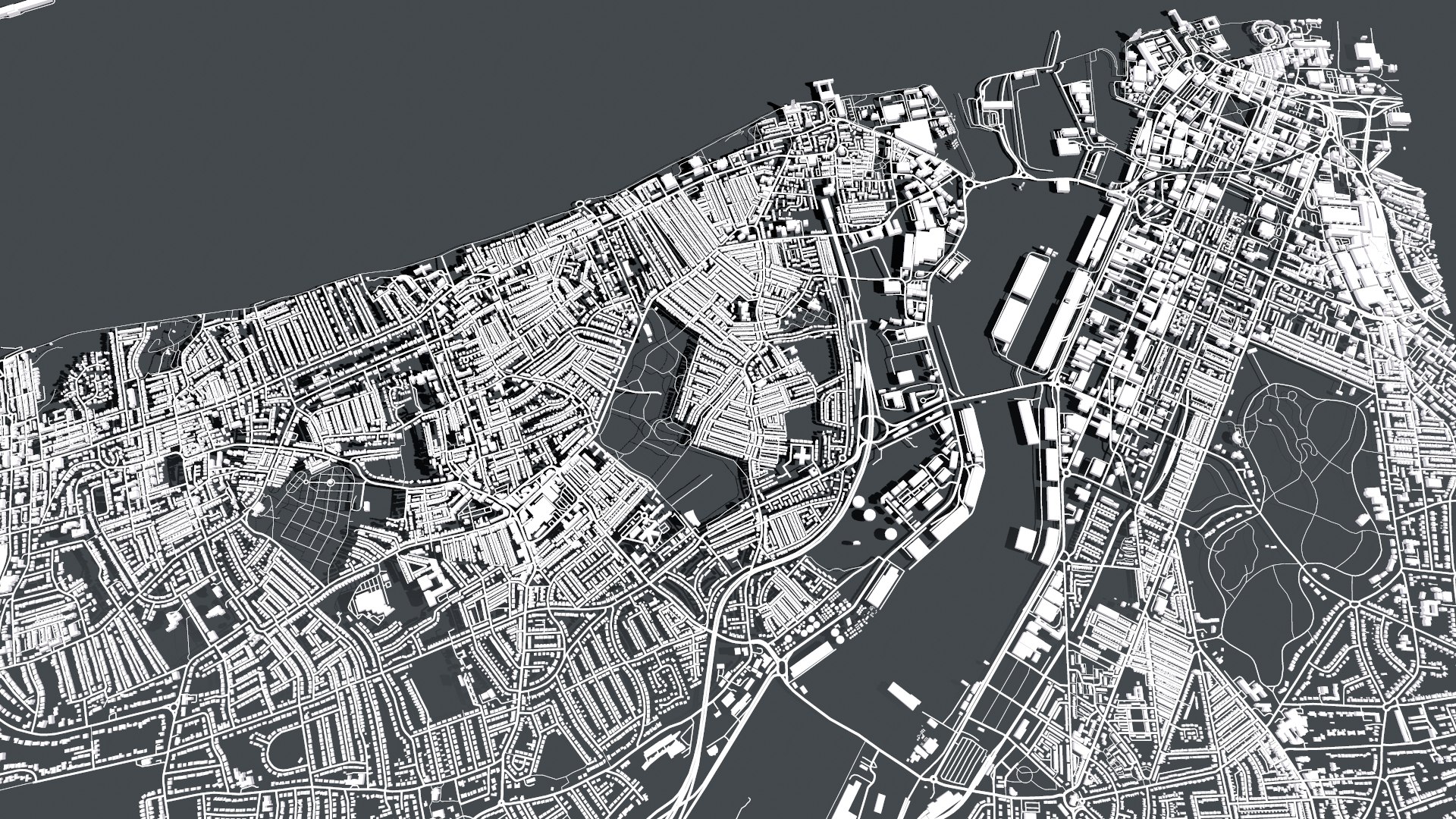 Cityscape Liverpool England 3D Model - TurboSquid 1736097