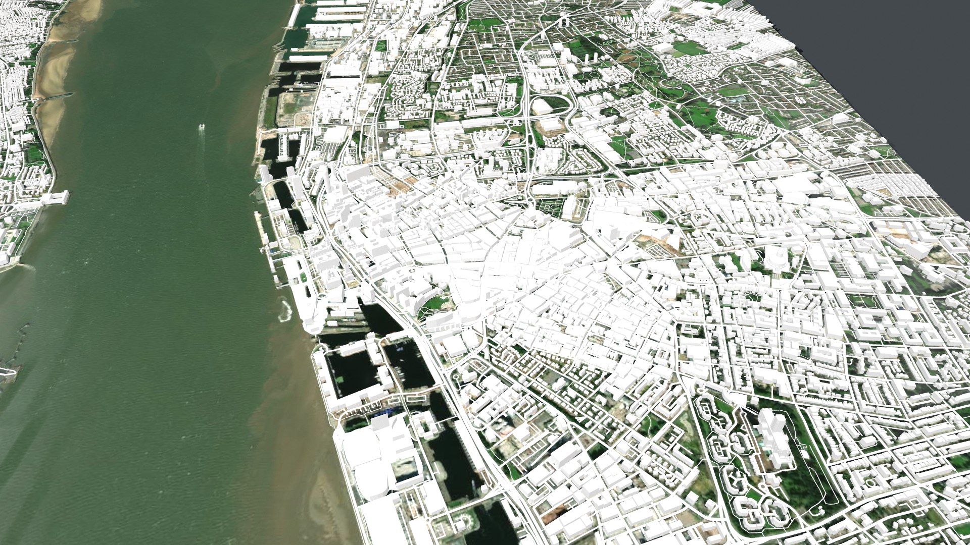 Cityscape Liverpool England 3D Model - TurboSquid 1736097