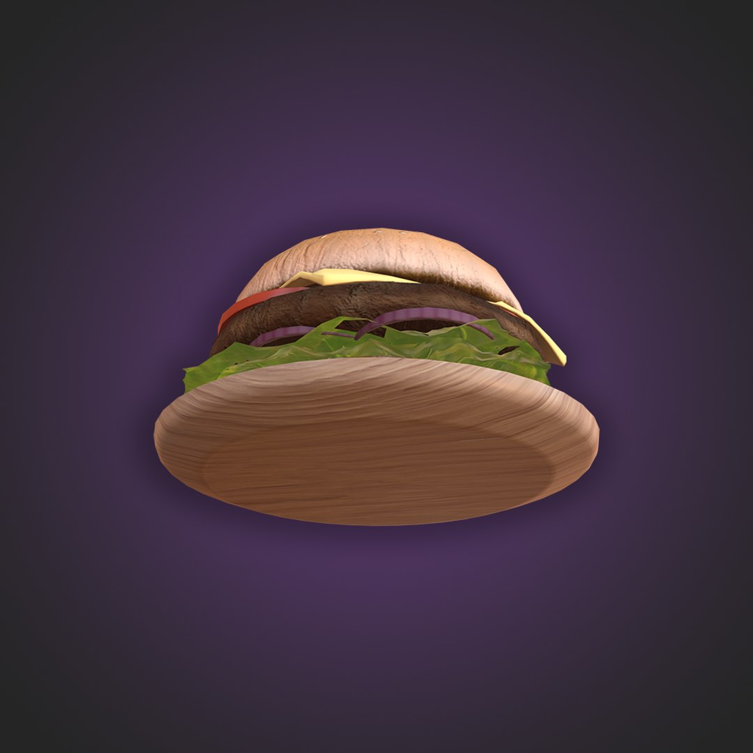 Food Beef Burger 3D Model - TurboSquid 1602478