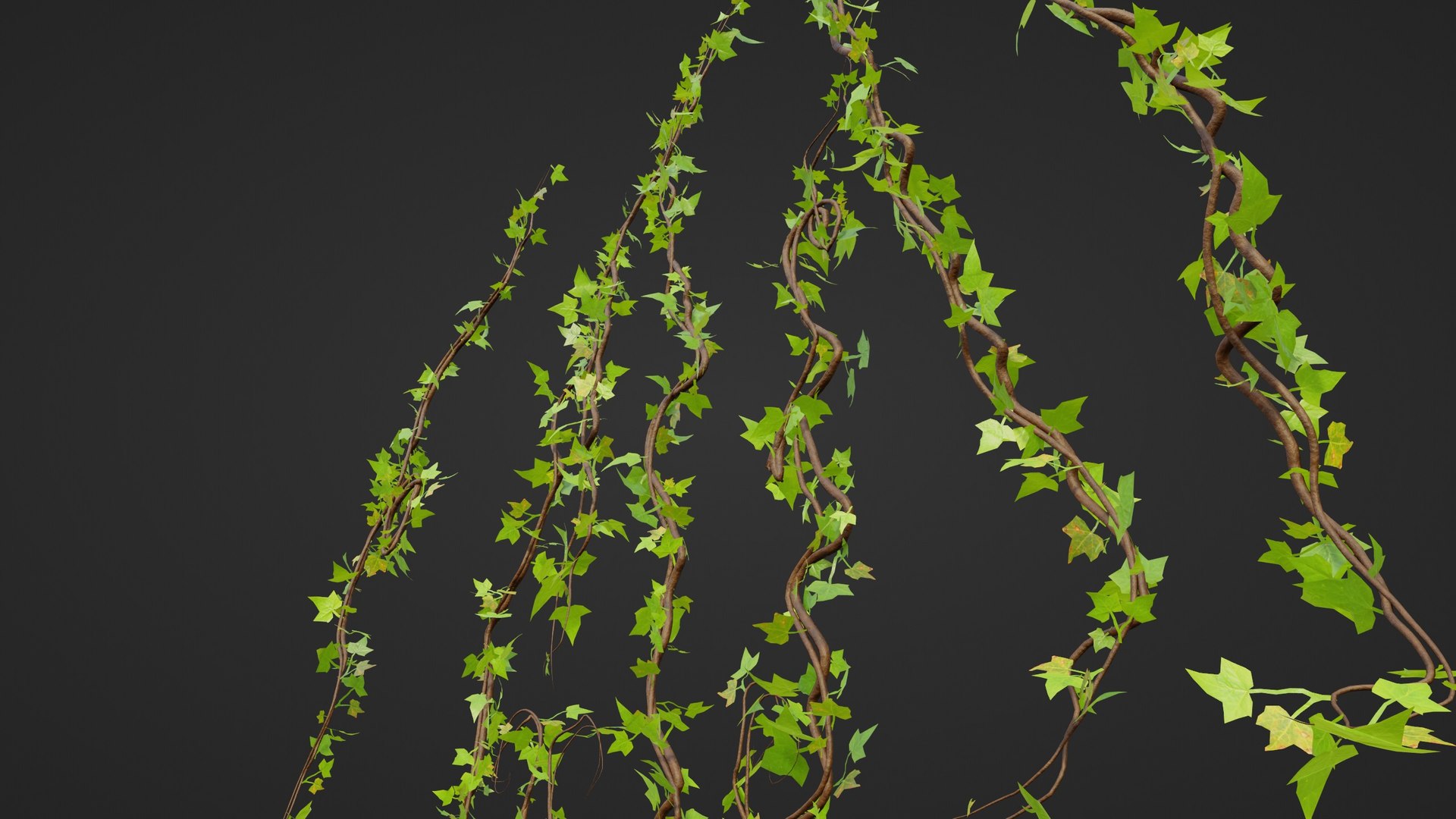 3D Model Vines And Ivy - Geometry Nodes - Blender - TurboSquid 2171698