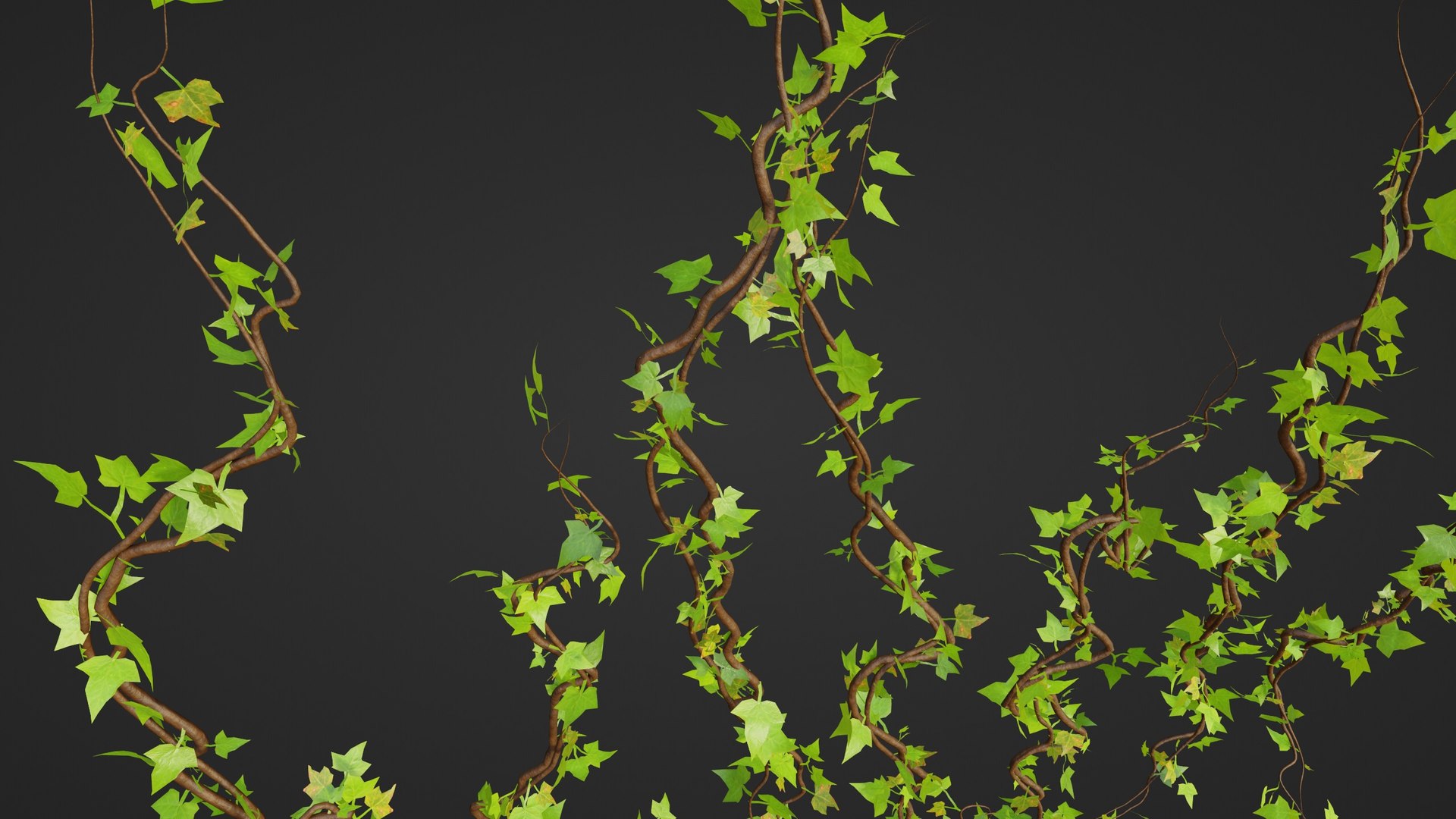 3D Model Vines And Ivy - Geometry Nodes - Blender - TurboSquid 2171698
