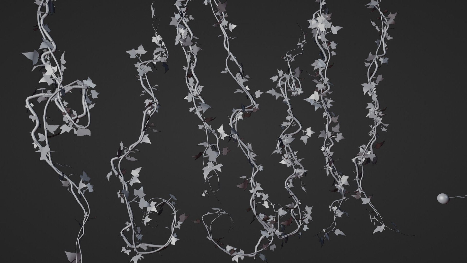 3D Model Vines And Ivy - Geometry Nodes - Blender - TurboSquid 2171698