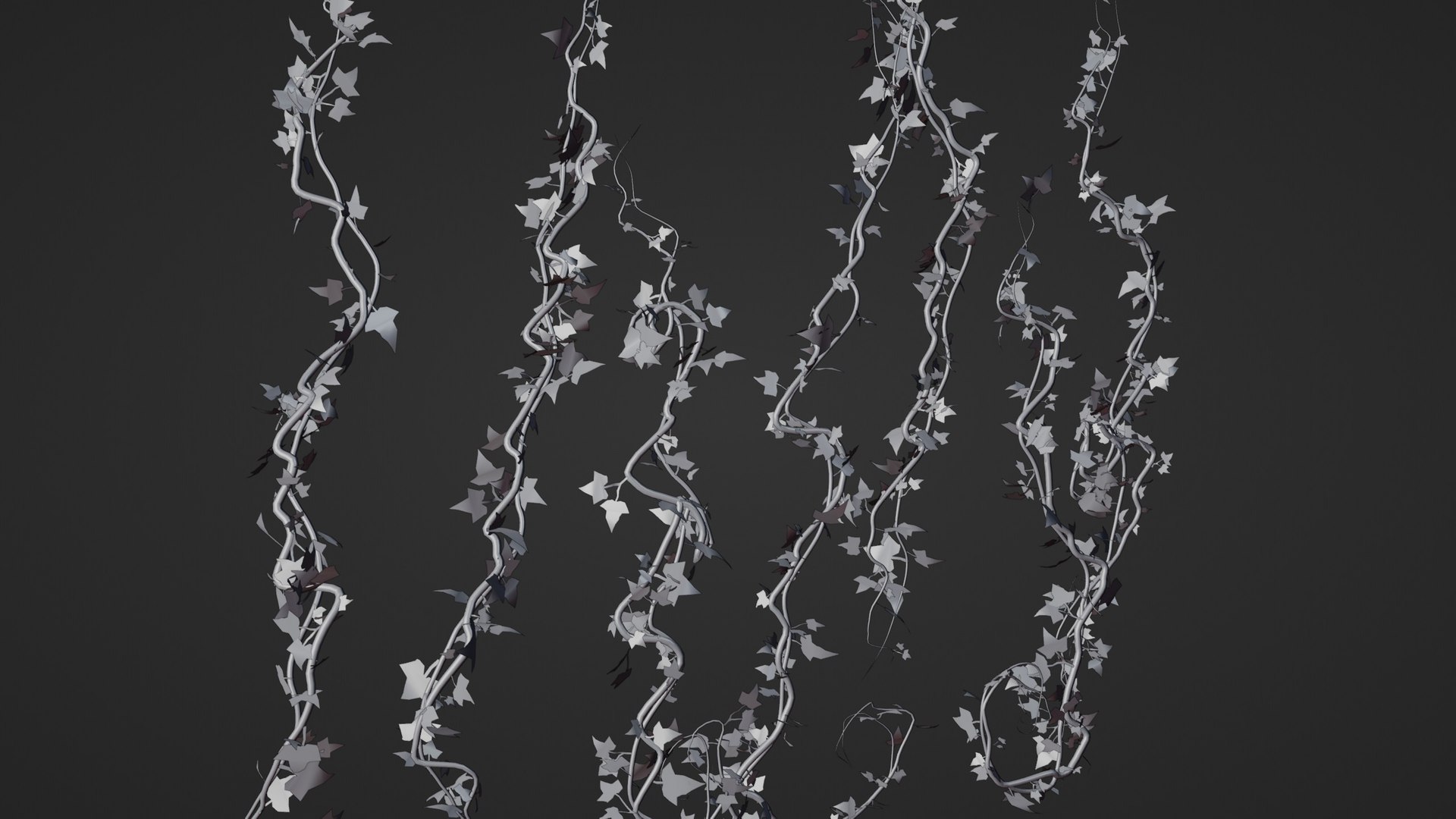 3D Model Vines And Ivy - Geometry Nodes - Blender - TurboSquid 2171698