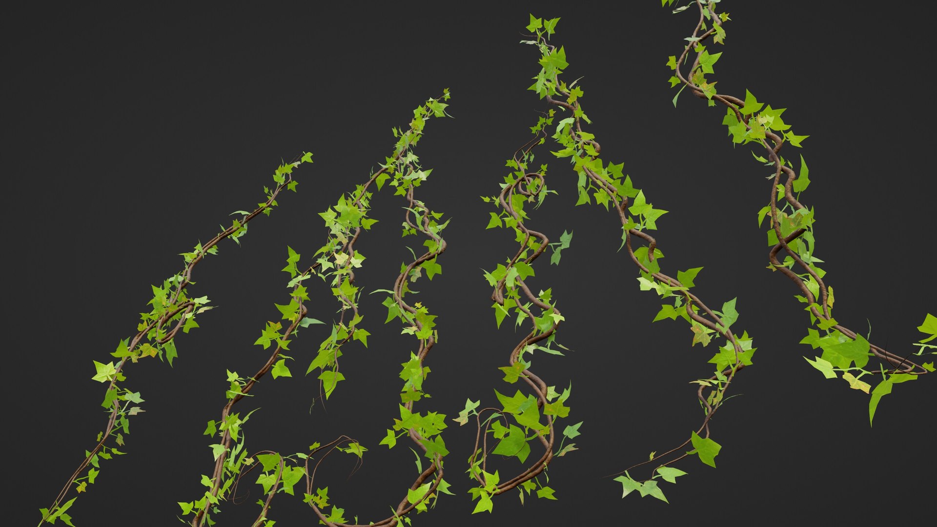 3D Model Vines And Ivy - Geometry Nodes - Blender - TurboSquid 2171698
