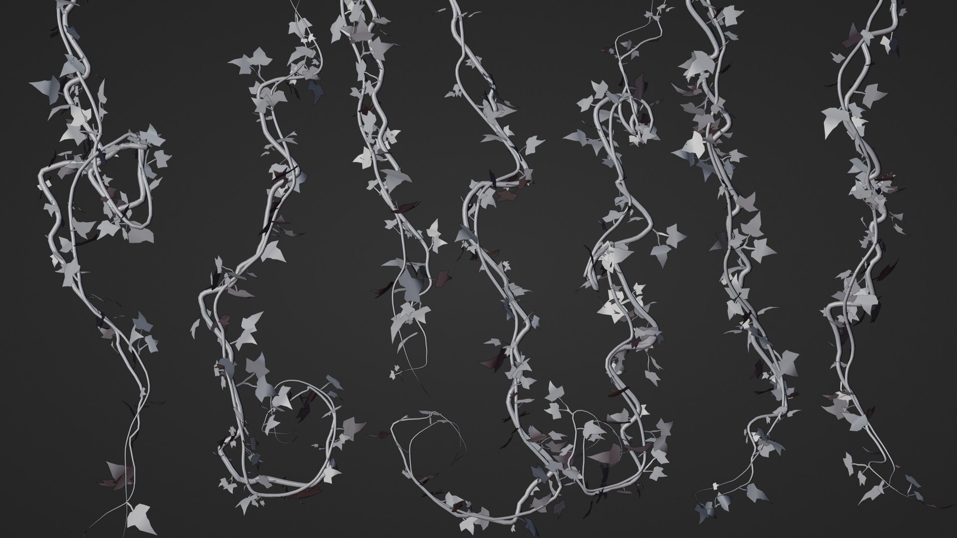 3D Model Vines And Ivy - Geometry Nodes - Blender - TurboSquid 2171698
