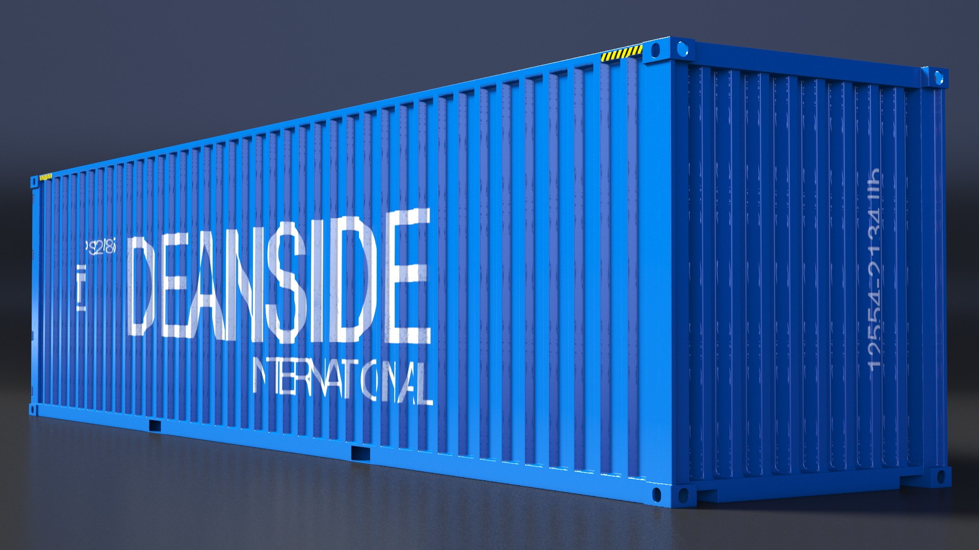3D High Cube Cargo Shipping Container 40FT - TurboSquid 2130572