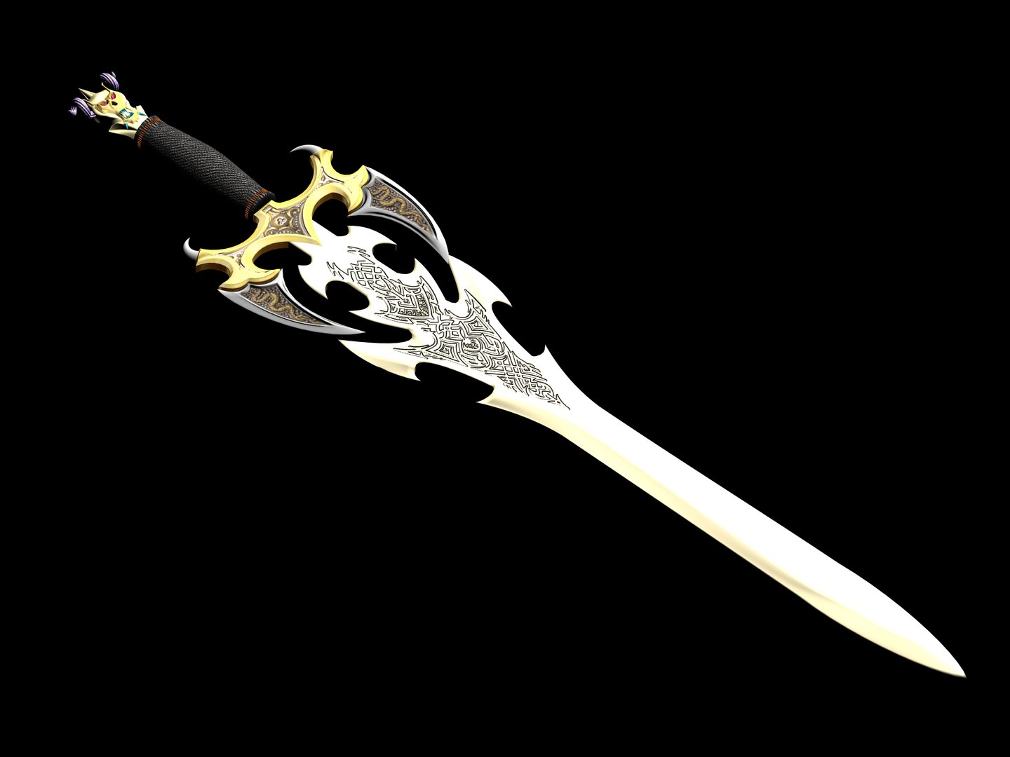 3d Max Sword Darkness