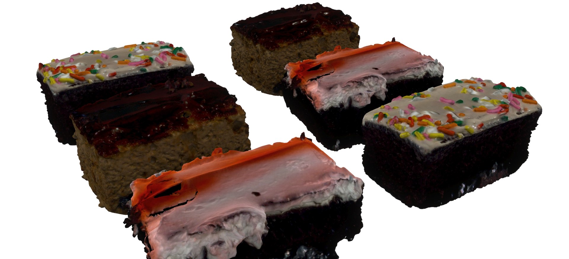 3D ASSORTED CHOCOLATE CAKES 2020 - TurboSquid 1974251