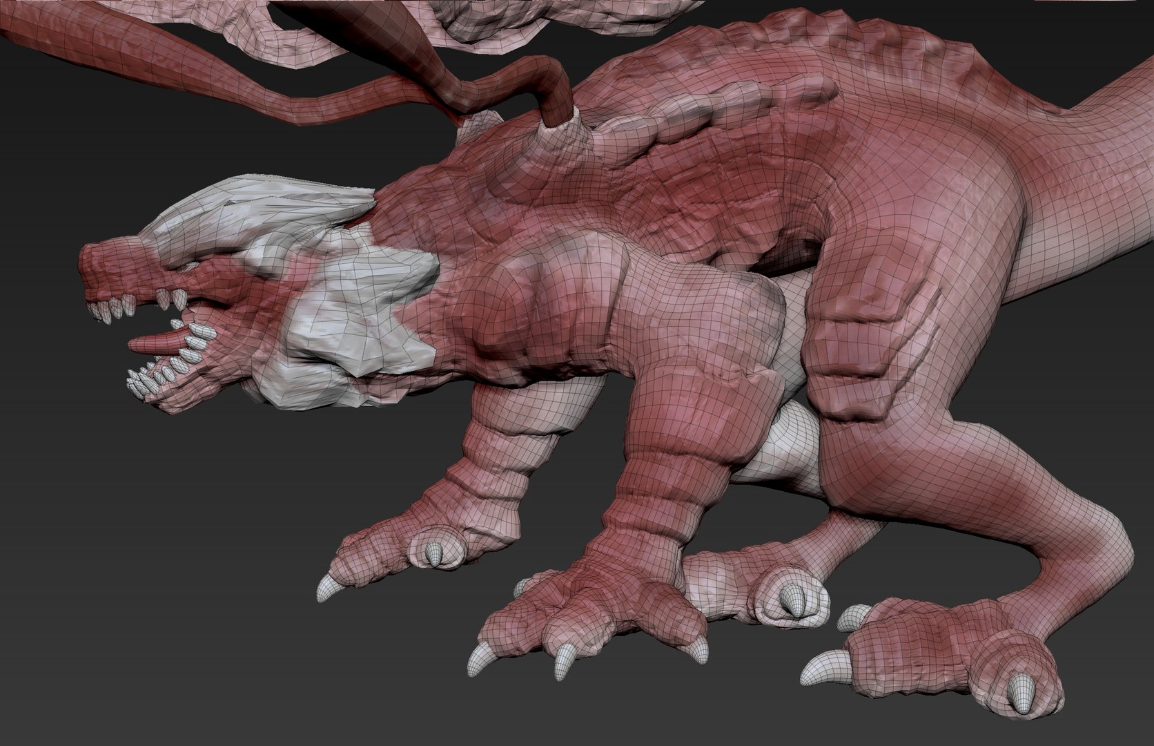 3d Dragon Zbrush