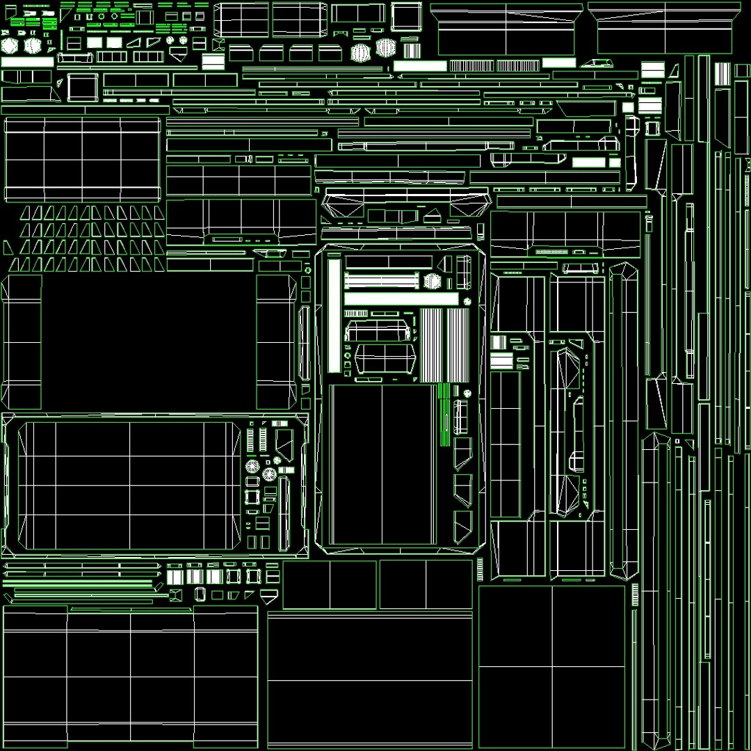 3D Future Sci-fi Center Console Computer Model - TurboSquid 2416577