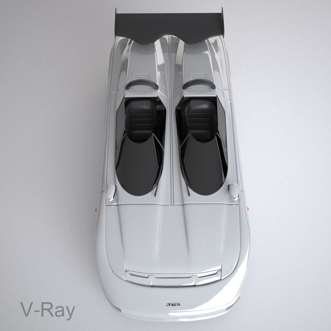 3ds Photoreal Concept Car Aztec
