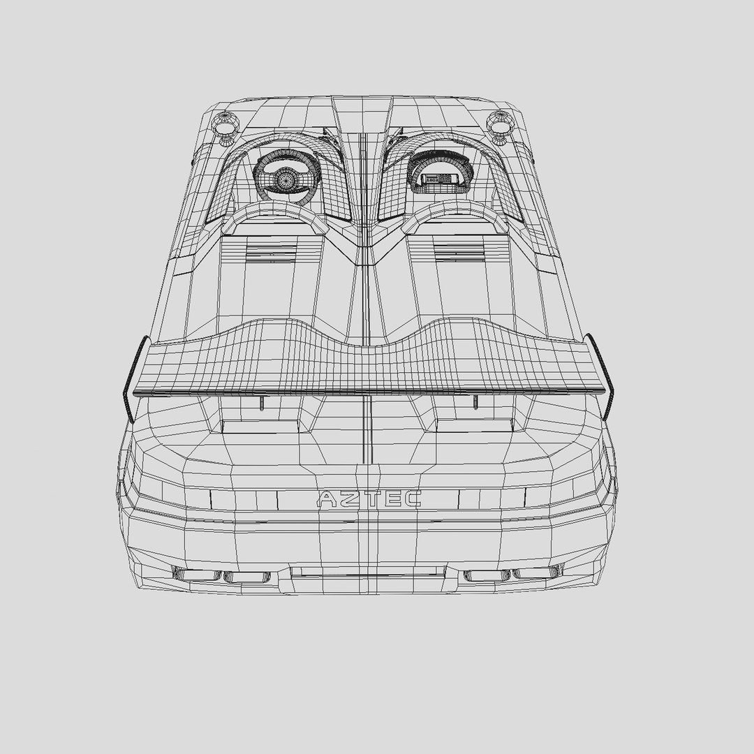 3ds Photoreal Concept Car Aztec