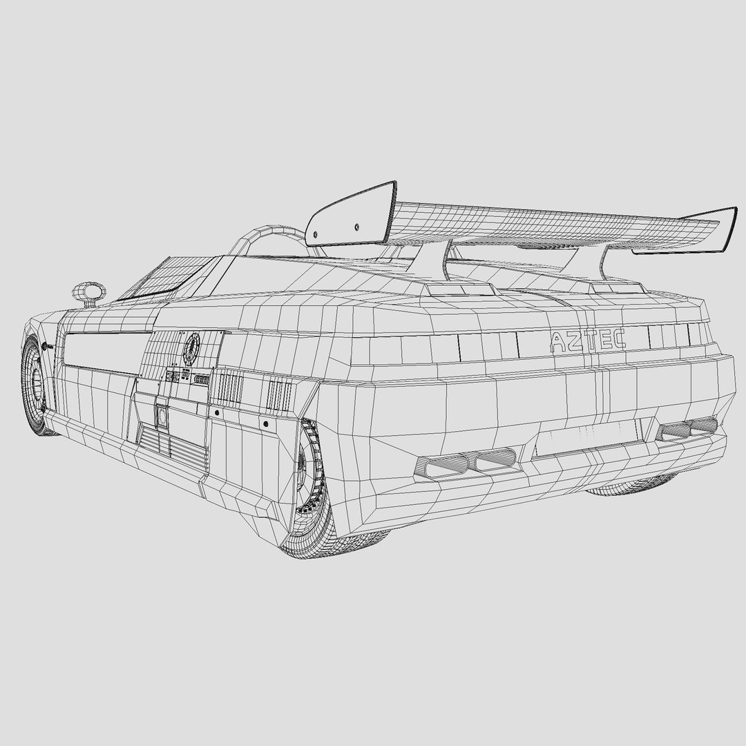 3ds Photoreal Concept Car Aztec