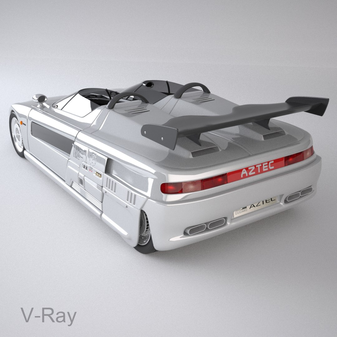 3ds Photoreal Concept Car Aztec