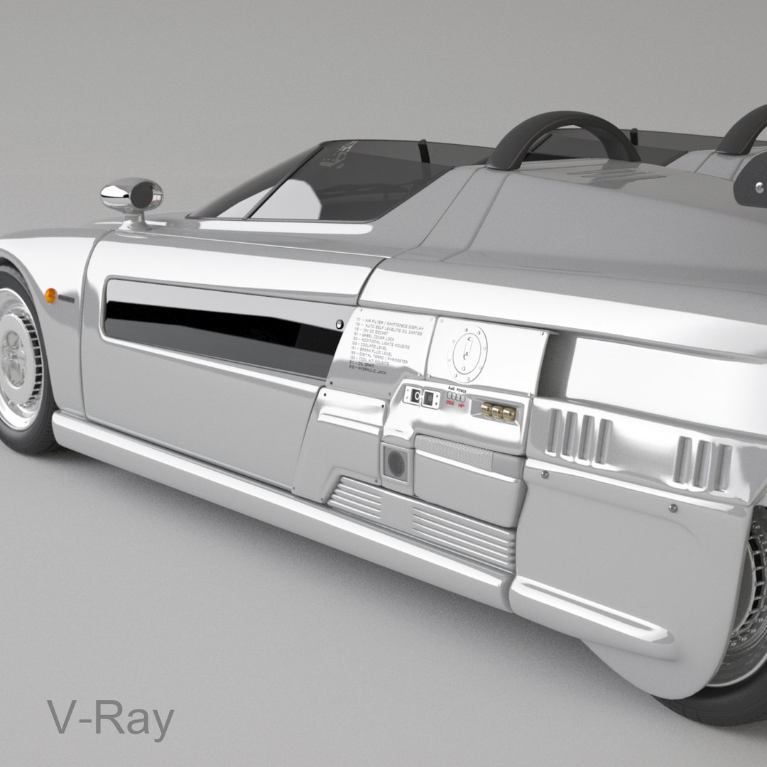 3ds Photoreal Concept Car Aztec