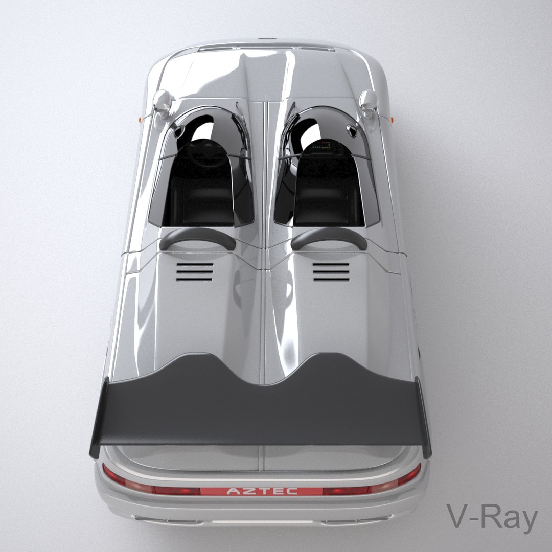 3ds Photoreal Concept Car Aztec