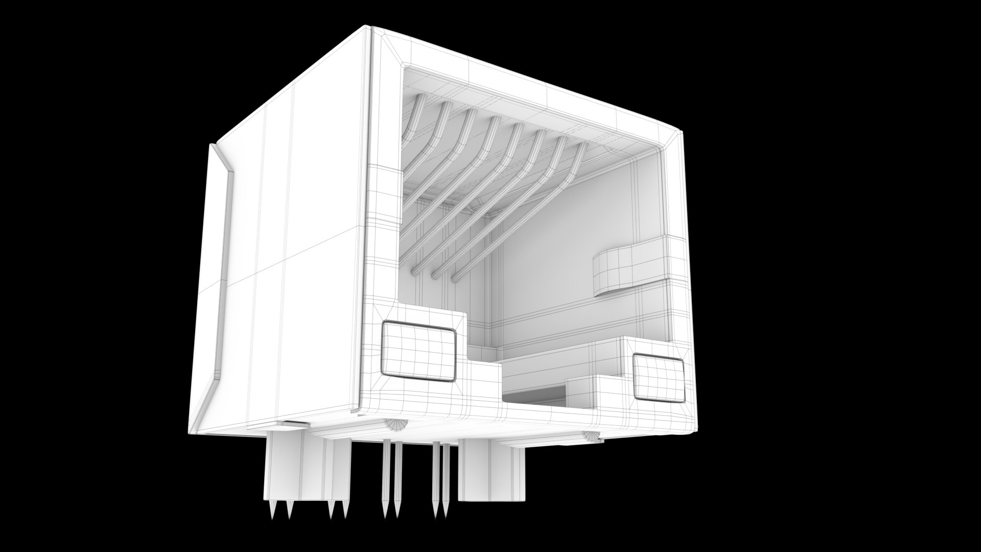 3D Ethernet Net - TurboSquid 1487221