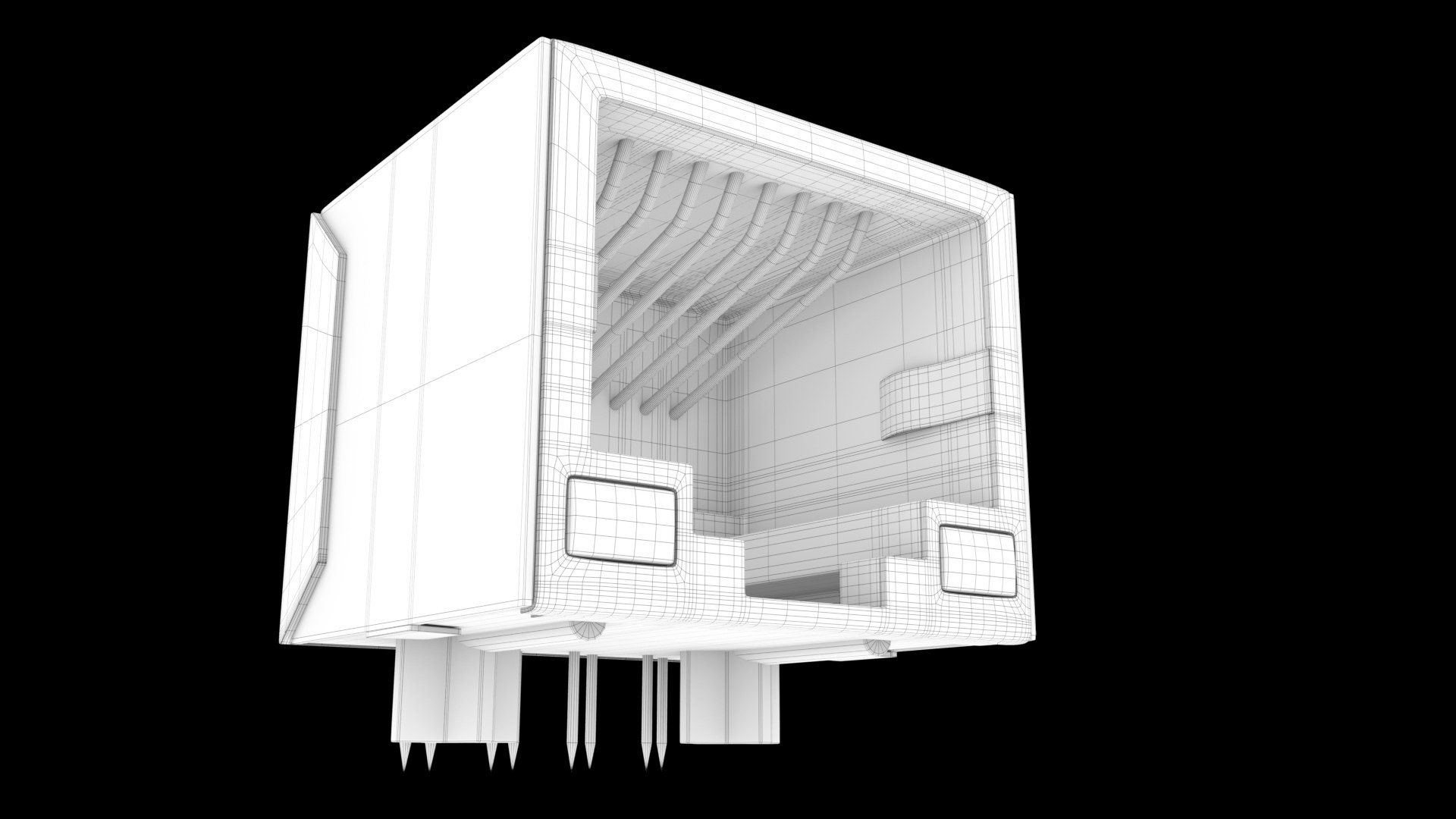3D Ethernet Net - TurboSquid 1487221