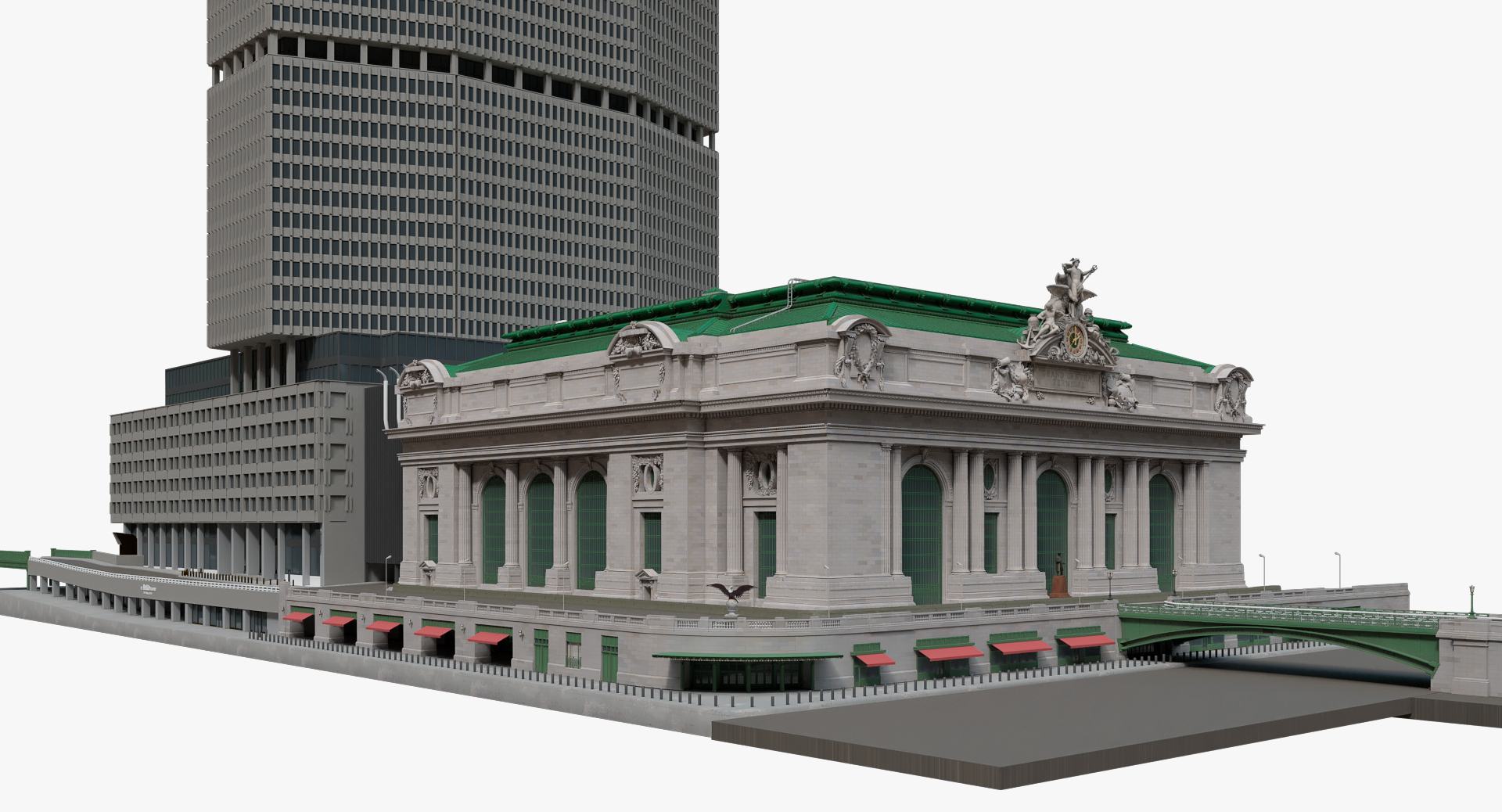 Grand central terminal 3D - TurboSquid 1417251