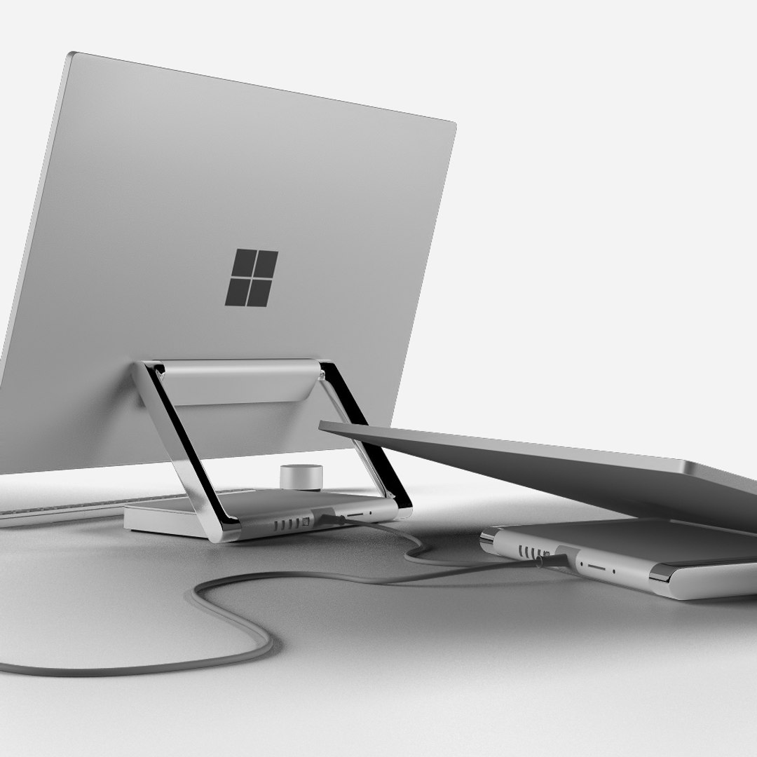3d Microsoft Surface Studio Model