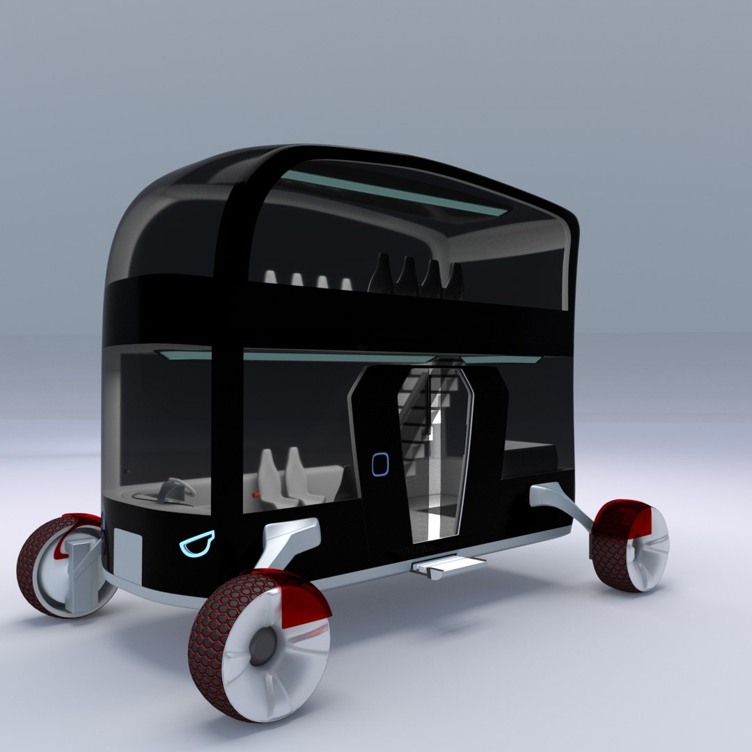 Bus Concept Style 3D Model | 1145254 | TurboSquid