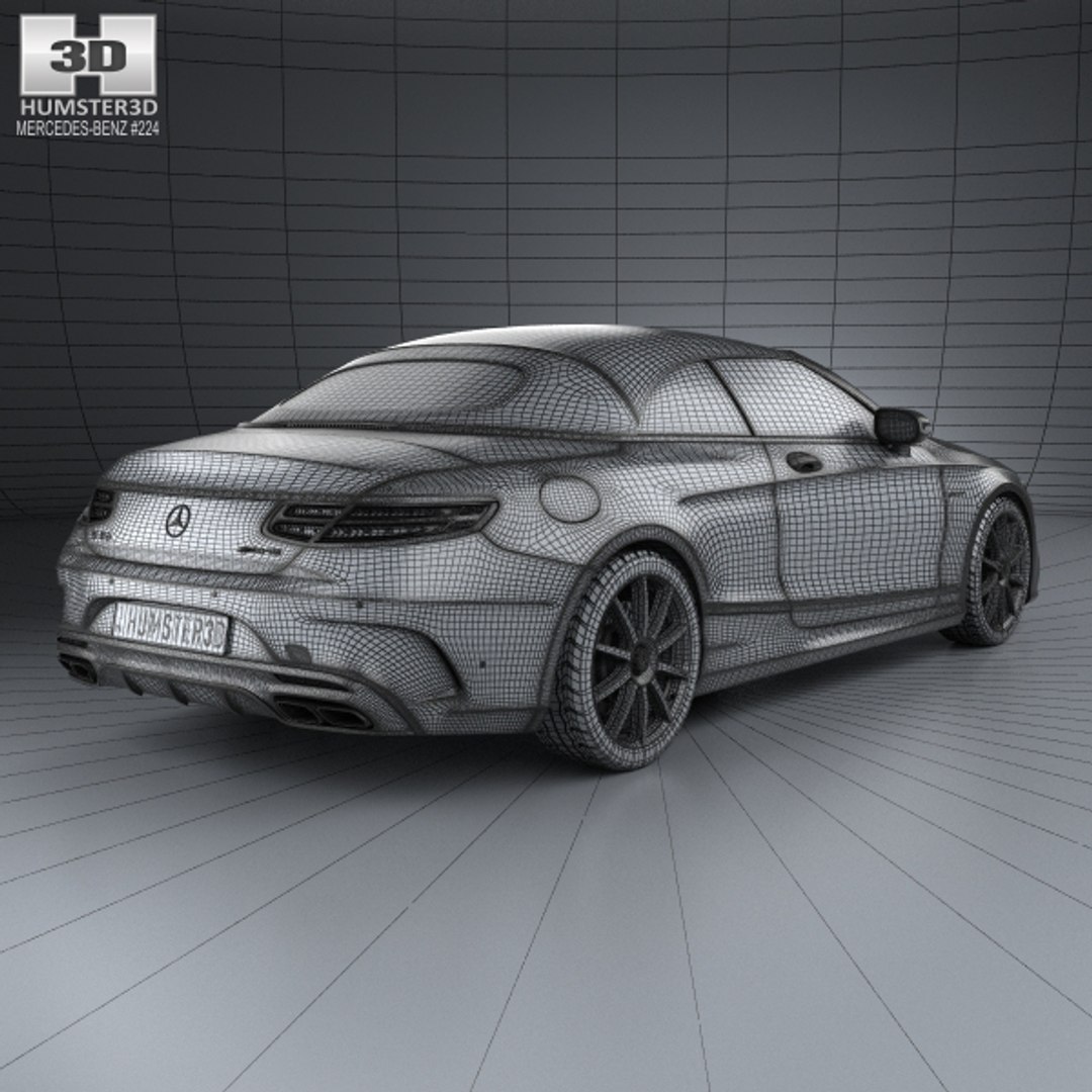 3D mercedes mercedes-benz s-class model - TurboSquid 1227934