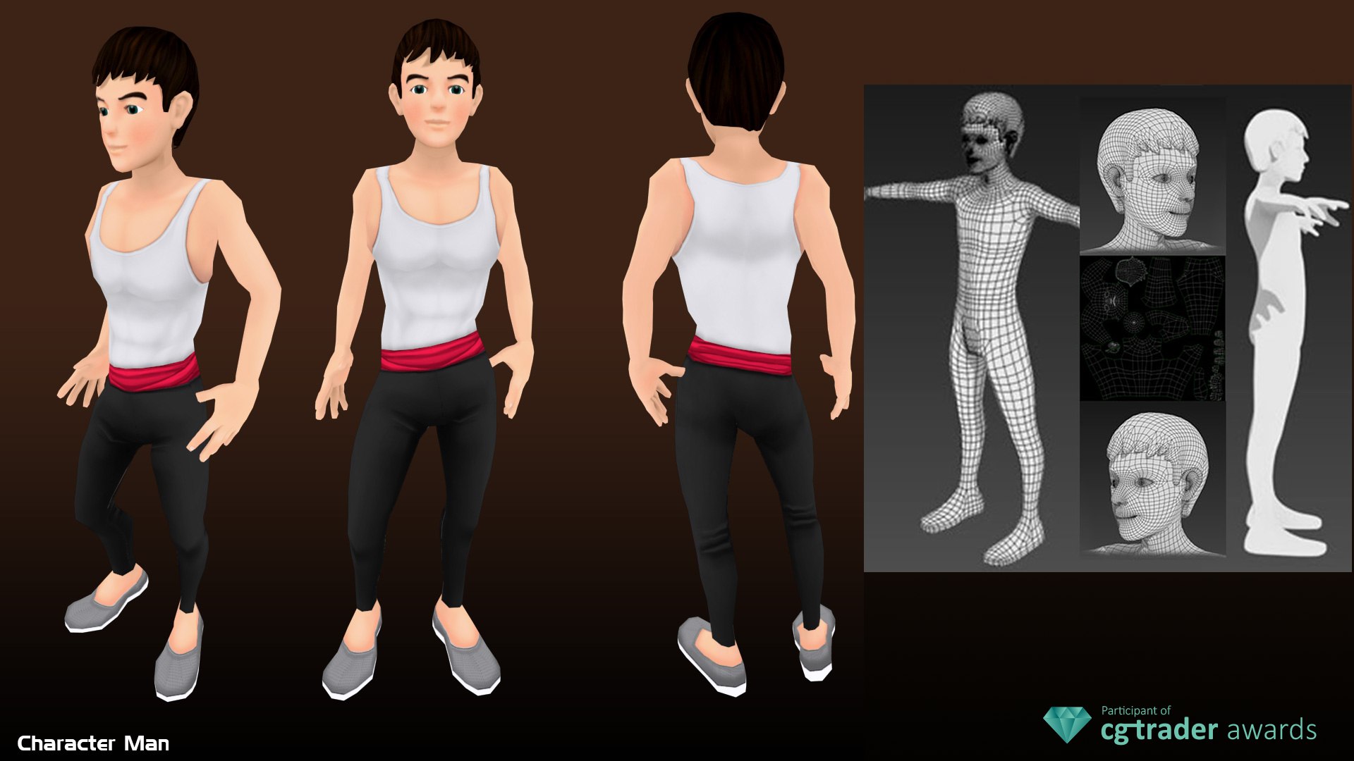 Cartoon Character Vu 3D model - TurboSquid 2139078