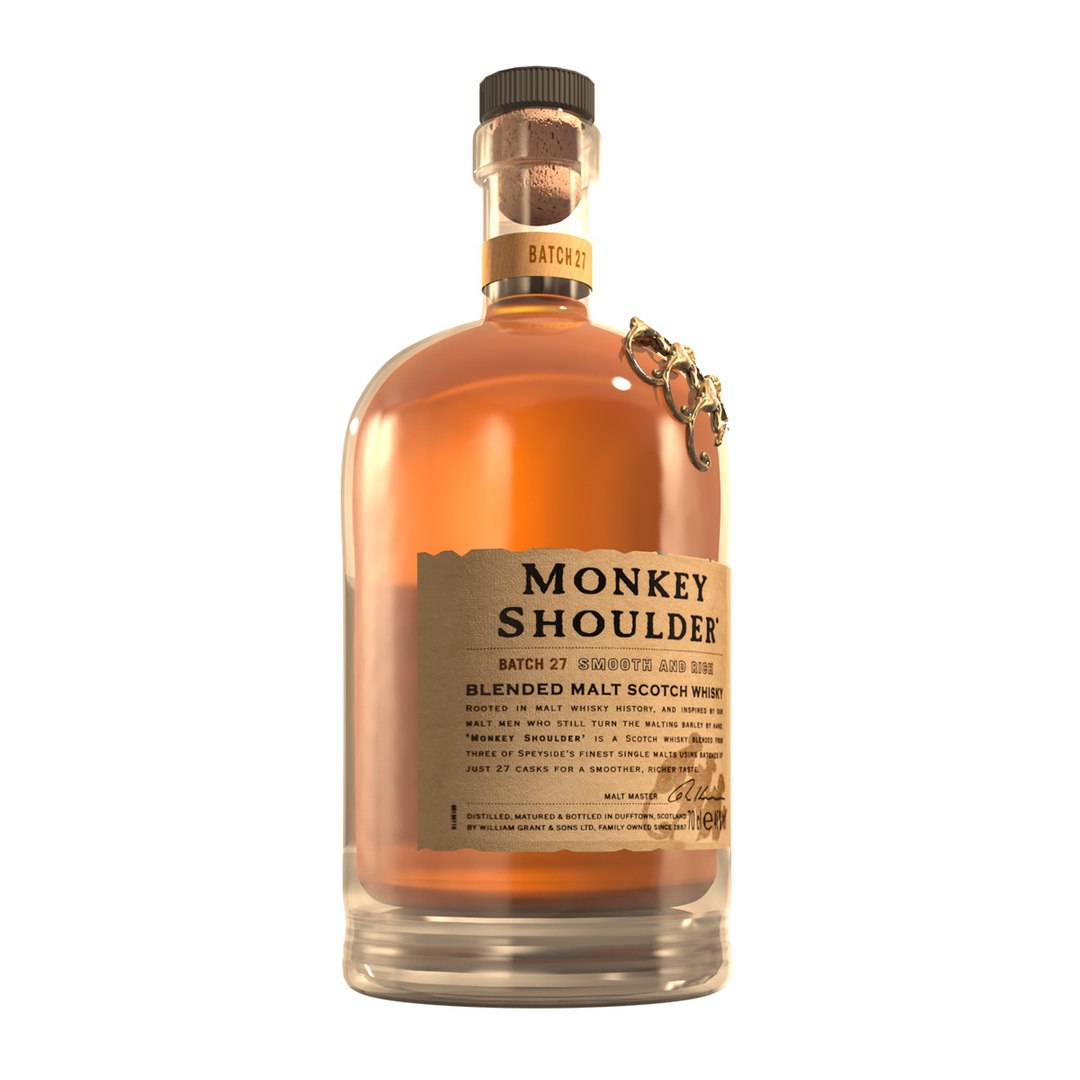 Monkey Shoulder Model - TurboSquid 1300406