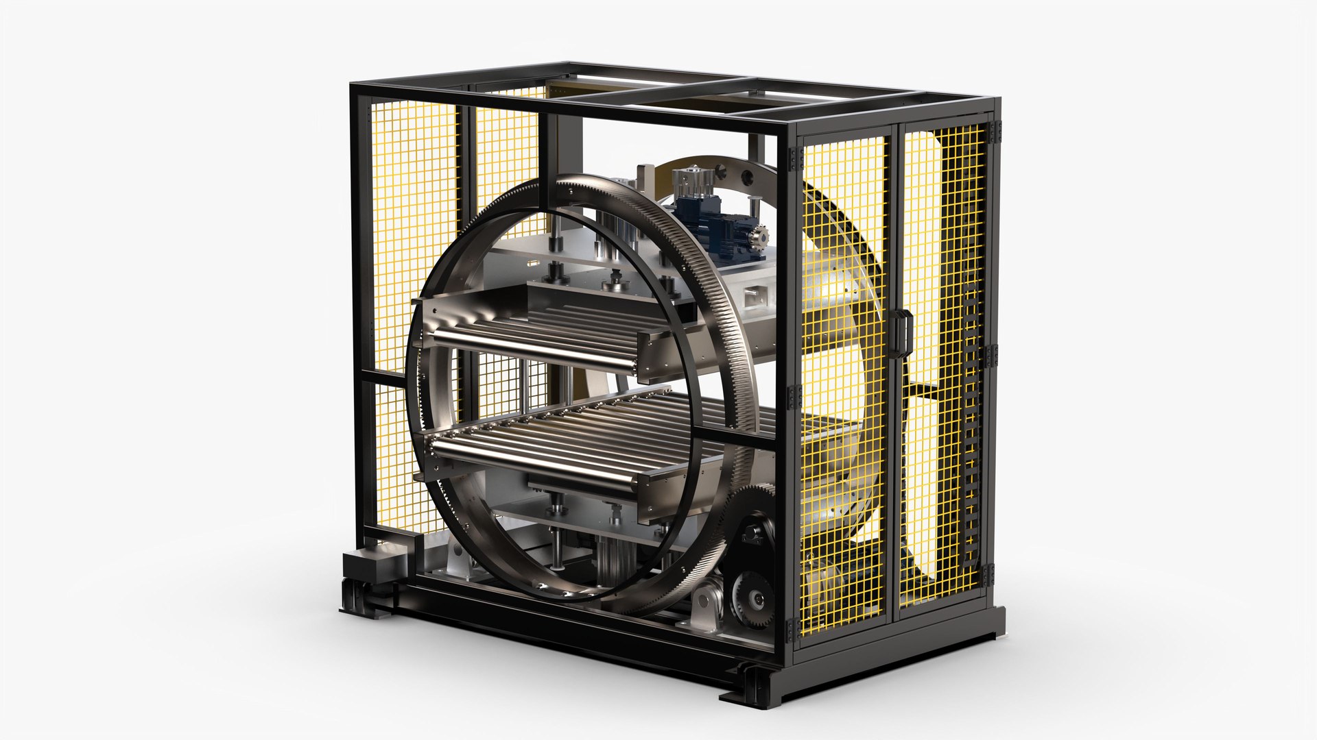 3D Model Squirrel Cage Turning Machine - TurboSquid 1996740