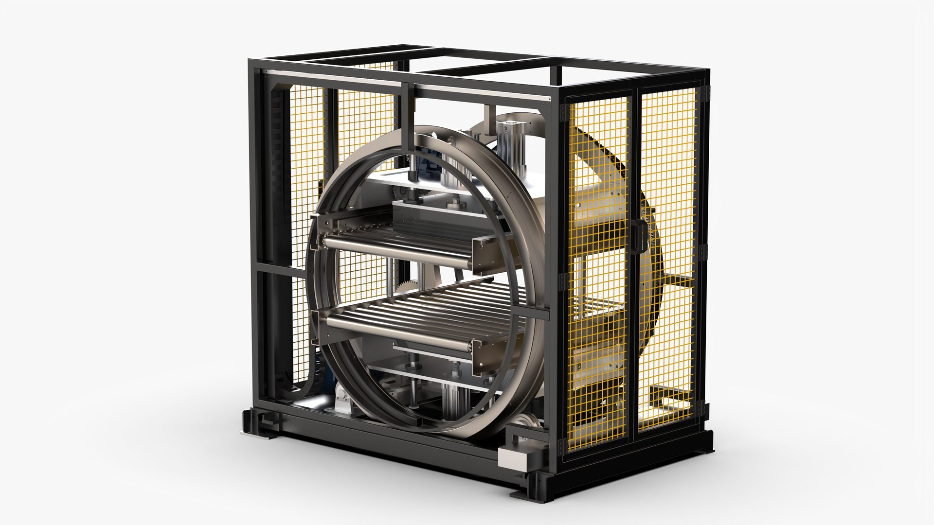 3D Model Squirrel Cage Turning Machine - TurboSquid 1996740