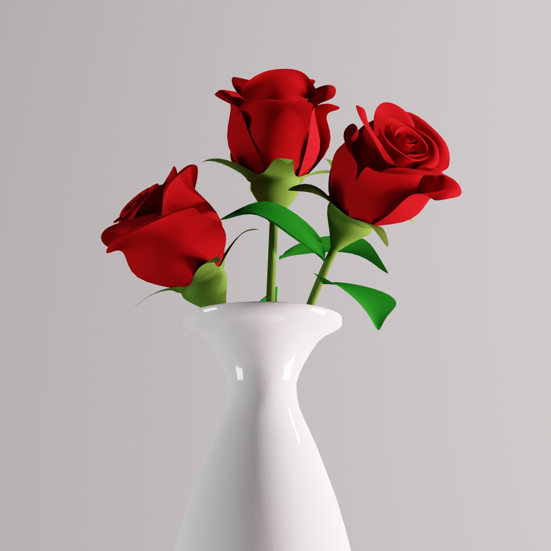 Rose 3D Model - TurboSquid 1908207