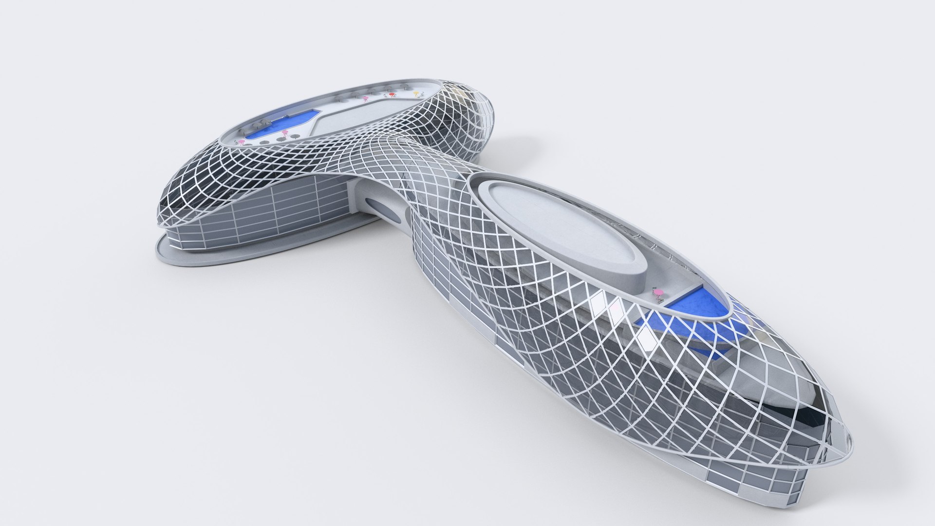 W Abu Dhabi Yas Island 3D Model - TurboSquid 2536058