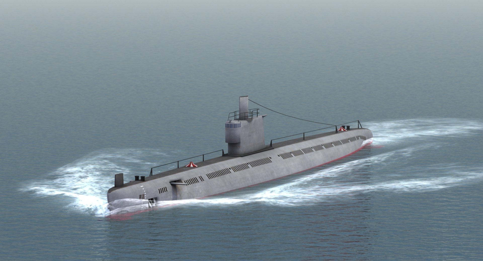 Romeo class attack submarine 3D - TurboSquid 1154160