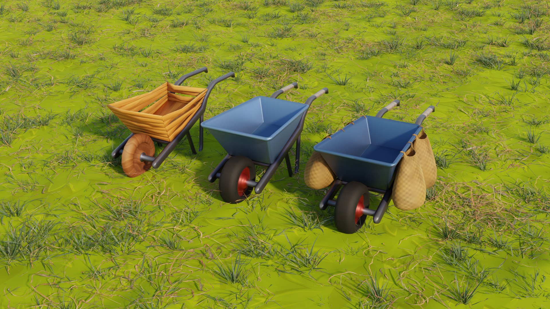 3D Model Farm Vehicle Pack - TurboSquid 2128957