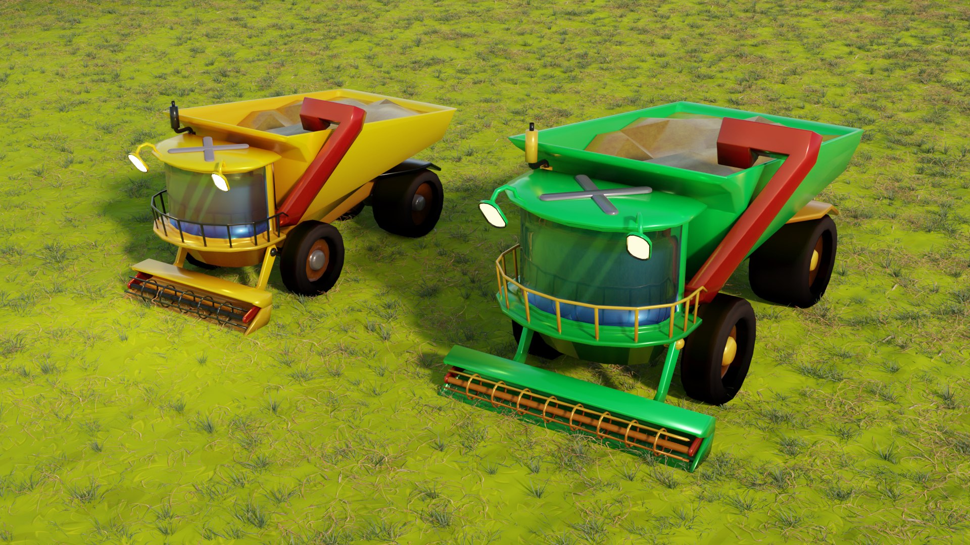 3D Model Farm Vehicle Pack - TurboSquid 2128957