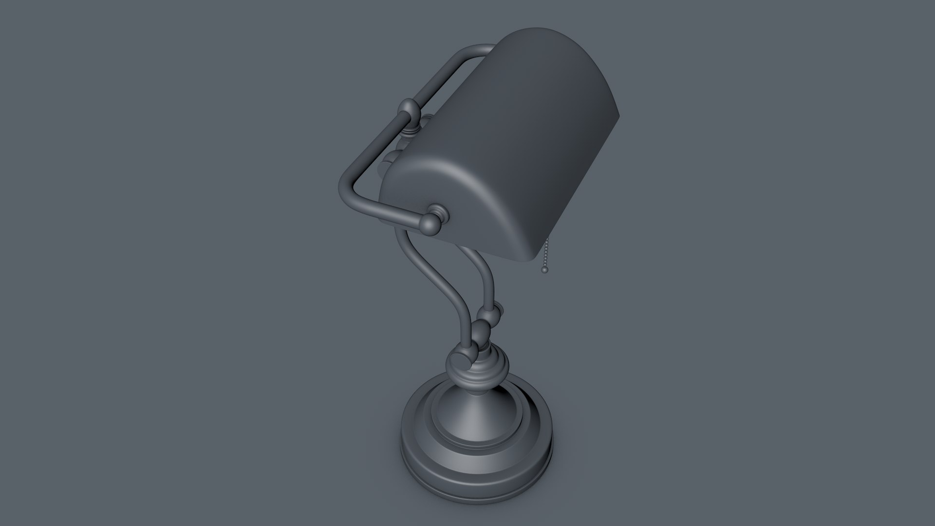 Bankers Lamp 3D Model - TurboSquid 1923916