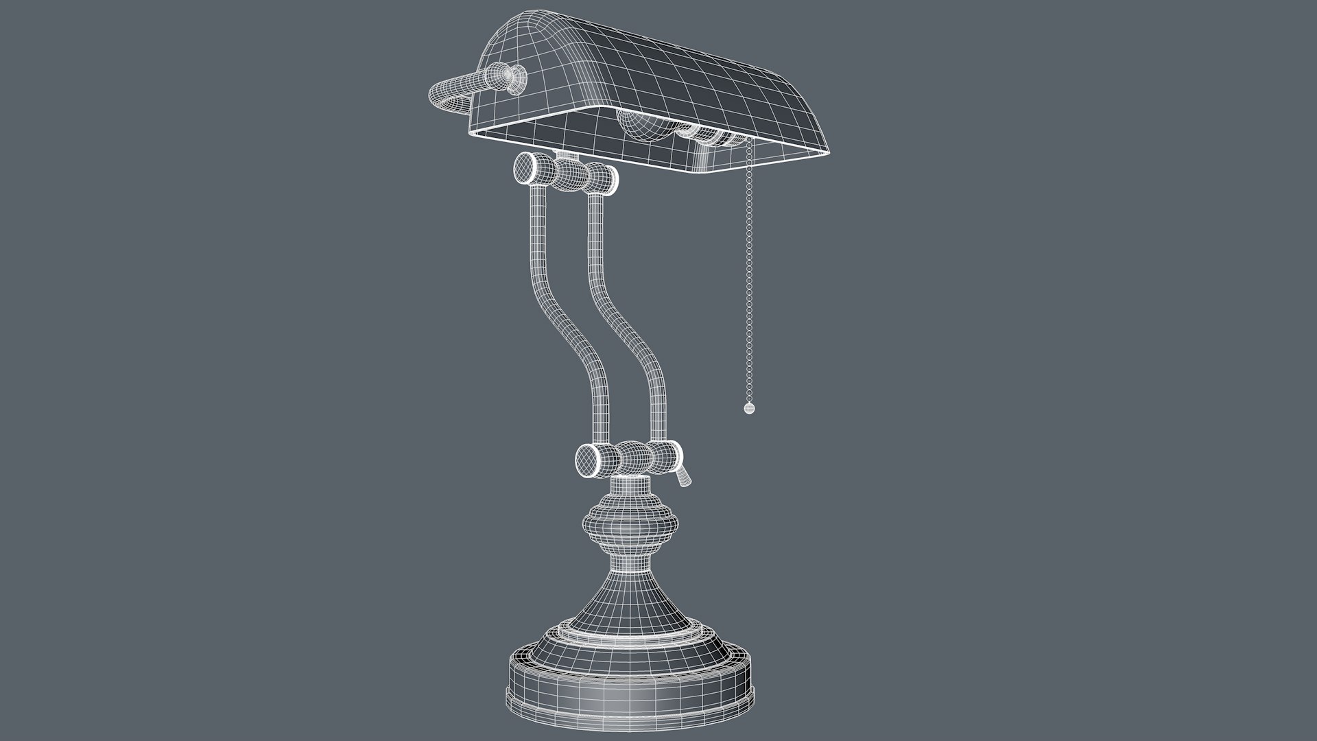 Bankers Lamp 3D Model - TurboSquid 1923916