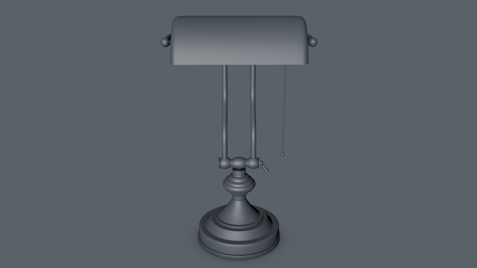Bankers Lamp 3D Model - TurboSquid 1923916
