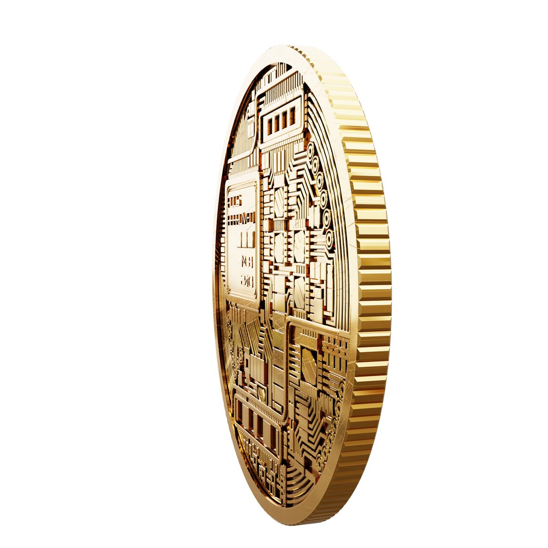 Bitcoin 3D Model - TurboSquid 1923081