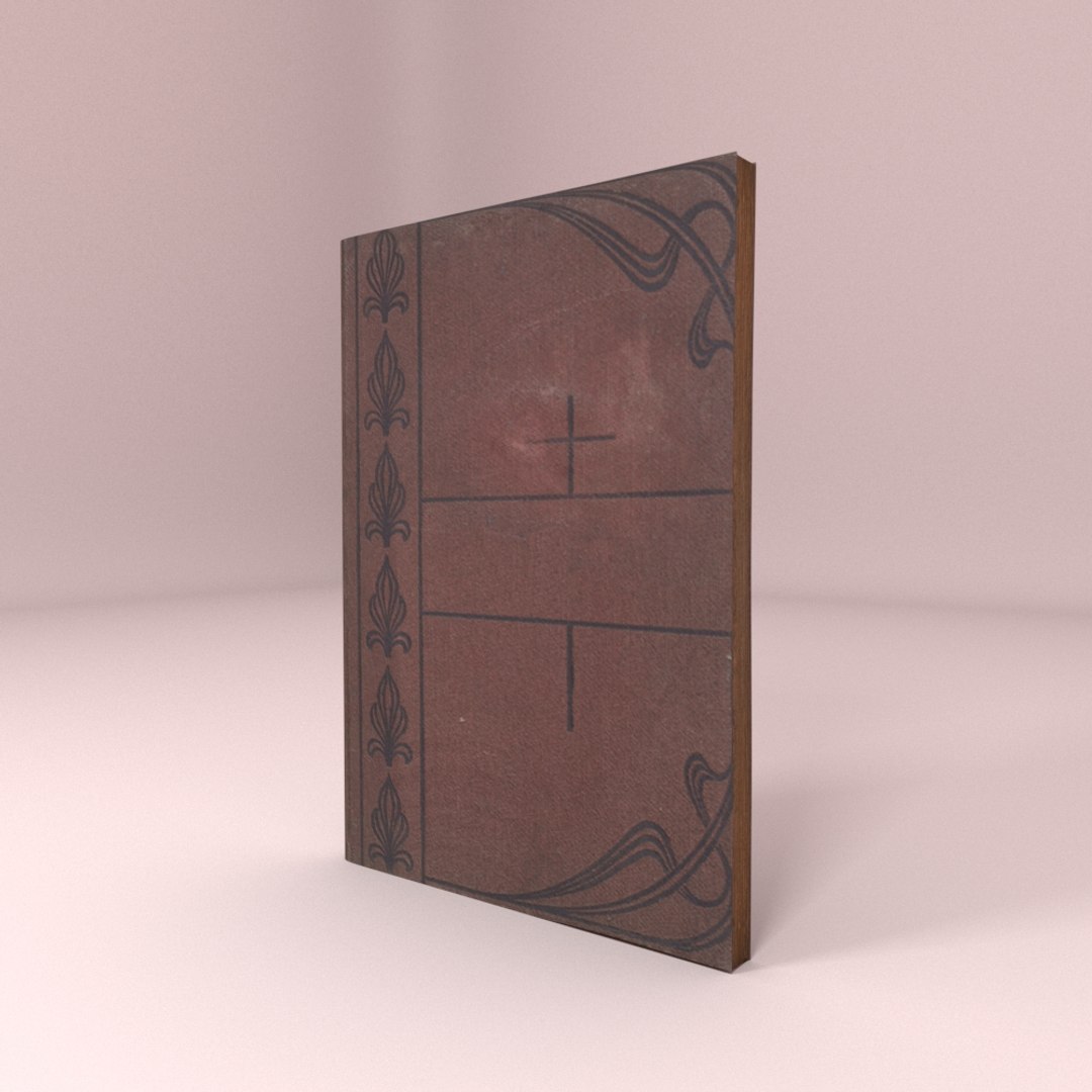 Old slim book 3D model - TurboSquid 1399387