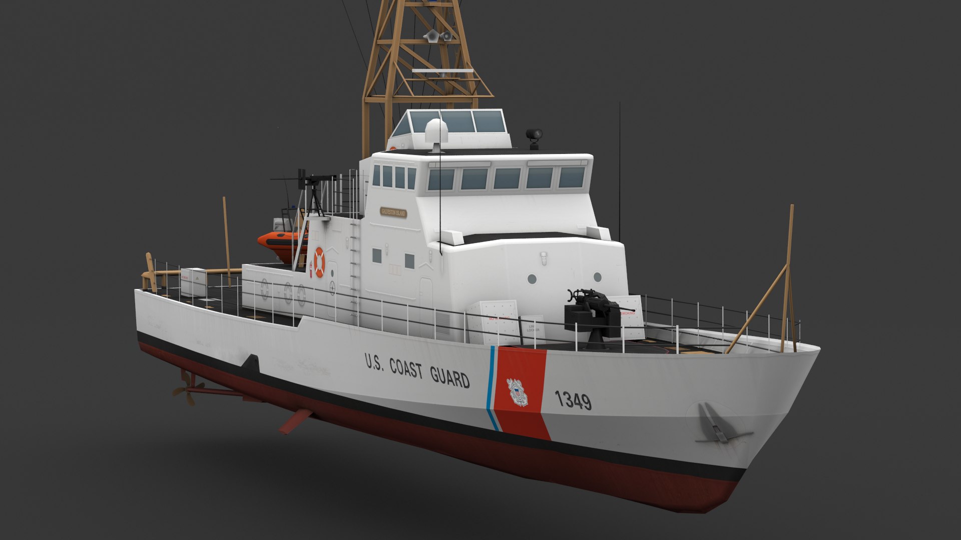 Uscgc Coast Guard 3D Model - TurboSquid 1423639