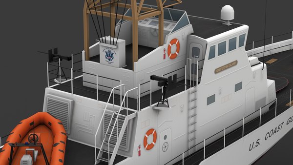Uscgc coast guard 3D model - TurboSquid 1423639