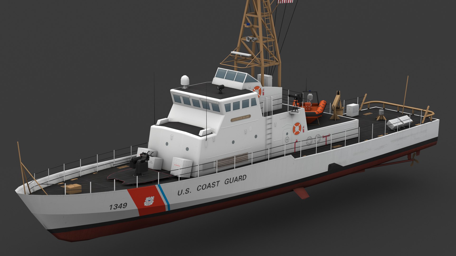 Uscgc Coast Guard 3D Model - TurboSquid 1423639