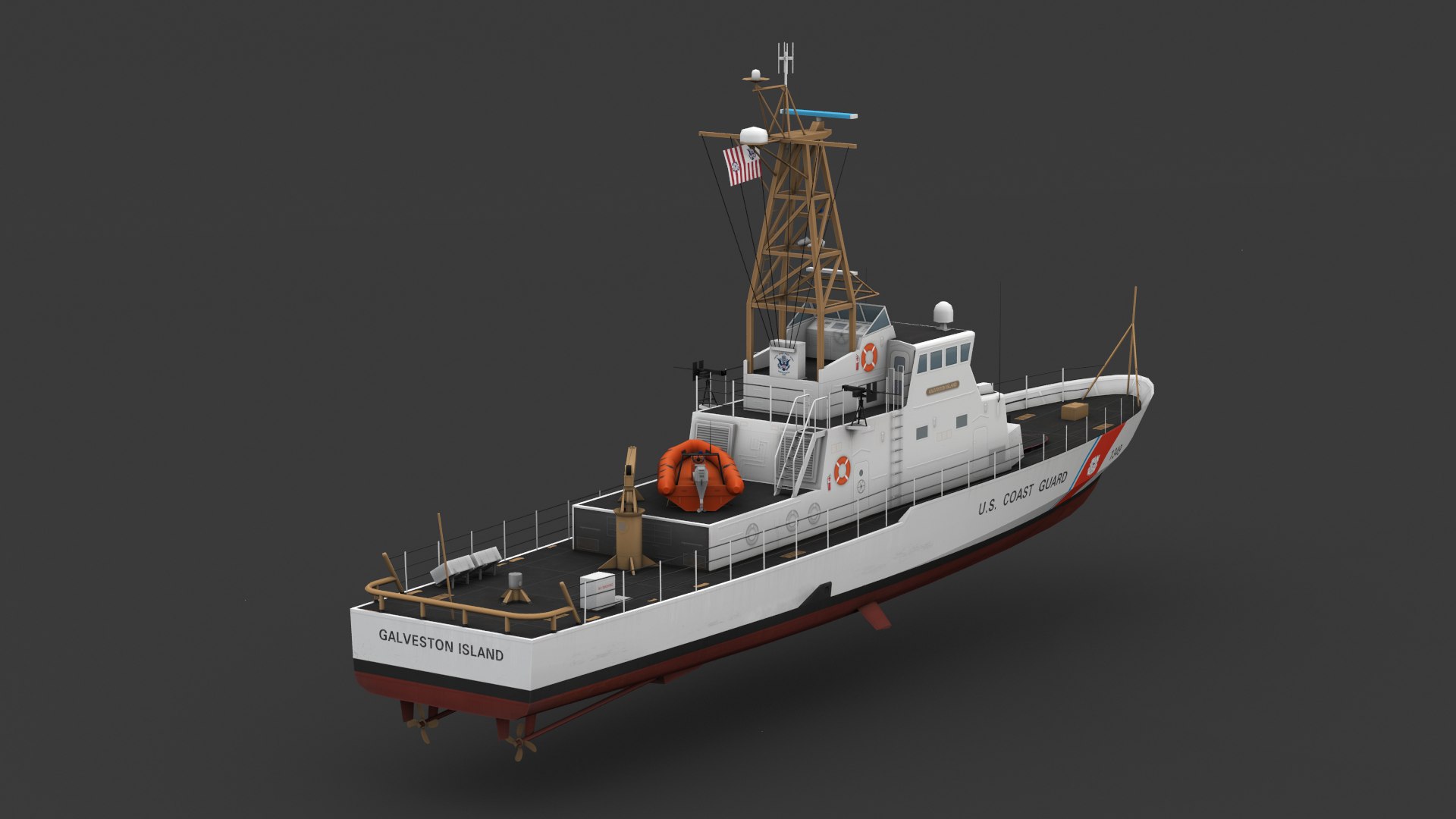 Uscgc Coast Guard 3D Model - TurboSquid 1423639